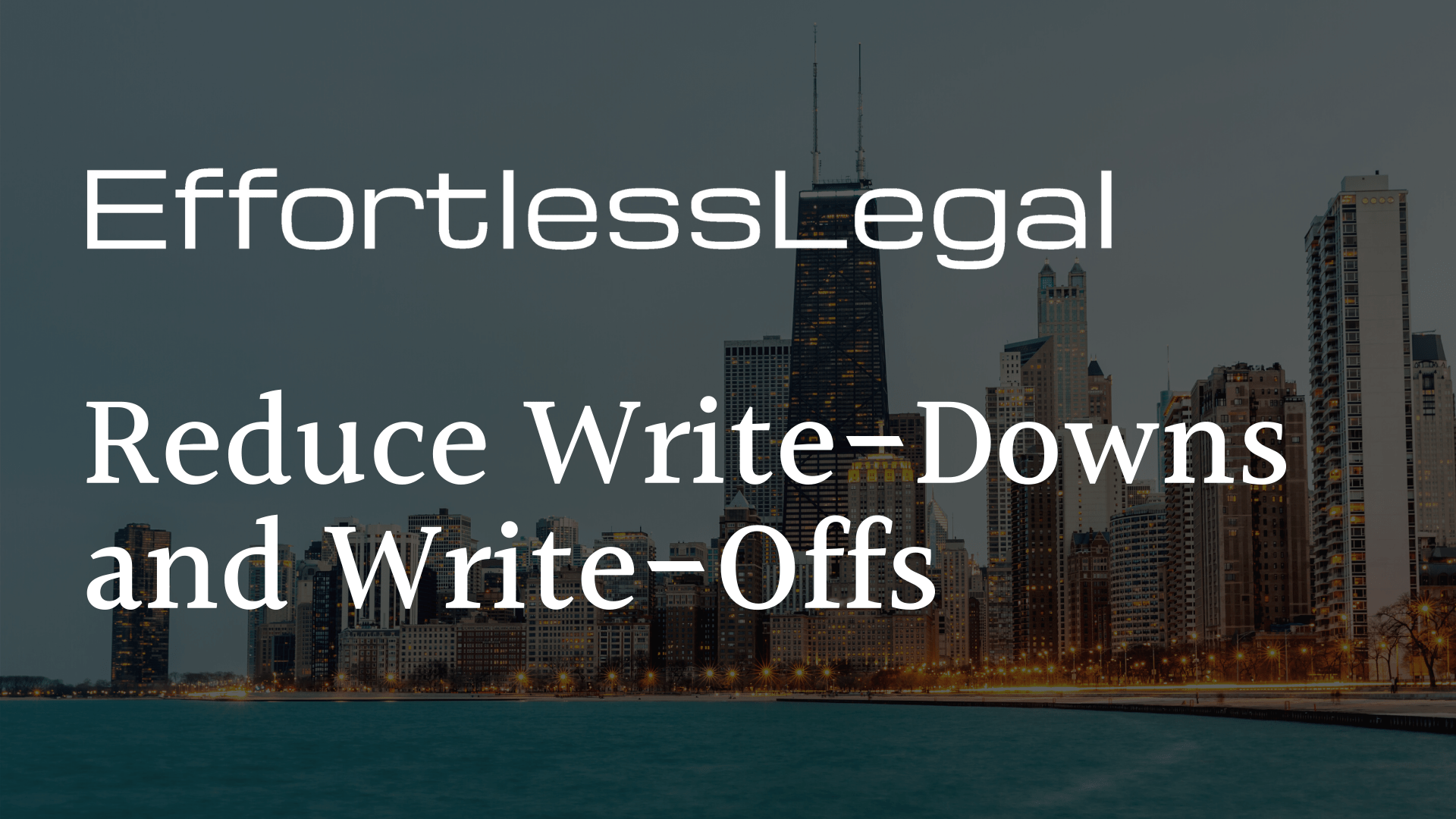 How to Use Your Own Billing Data to Reduce Write-Downs & Write-Offs